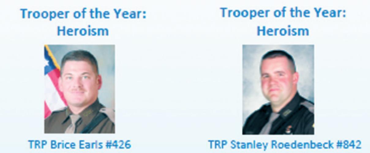 Troopers honored for heroism in Muldrow flooding - Eastern Times Register