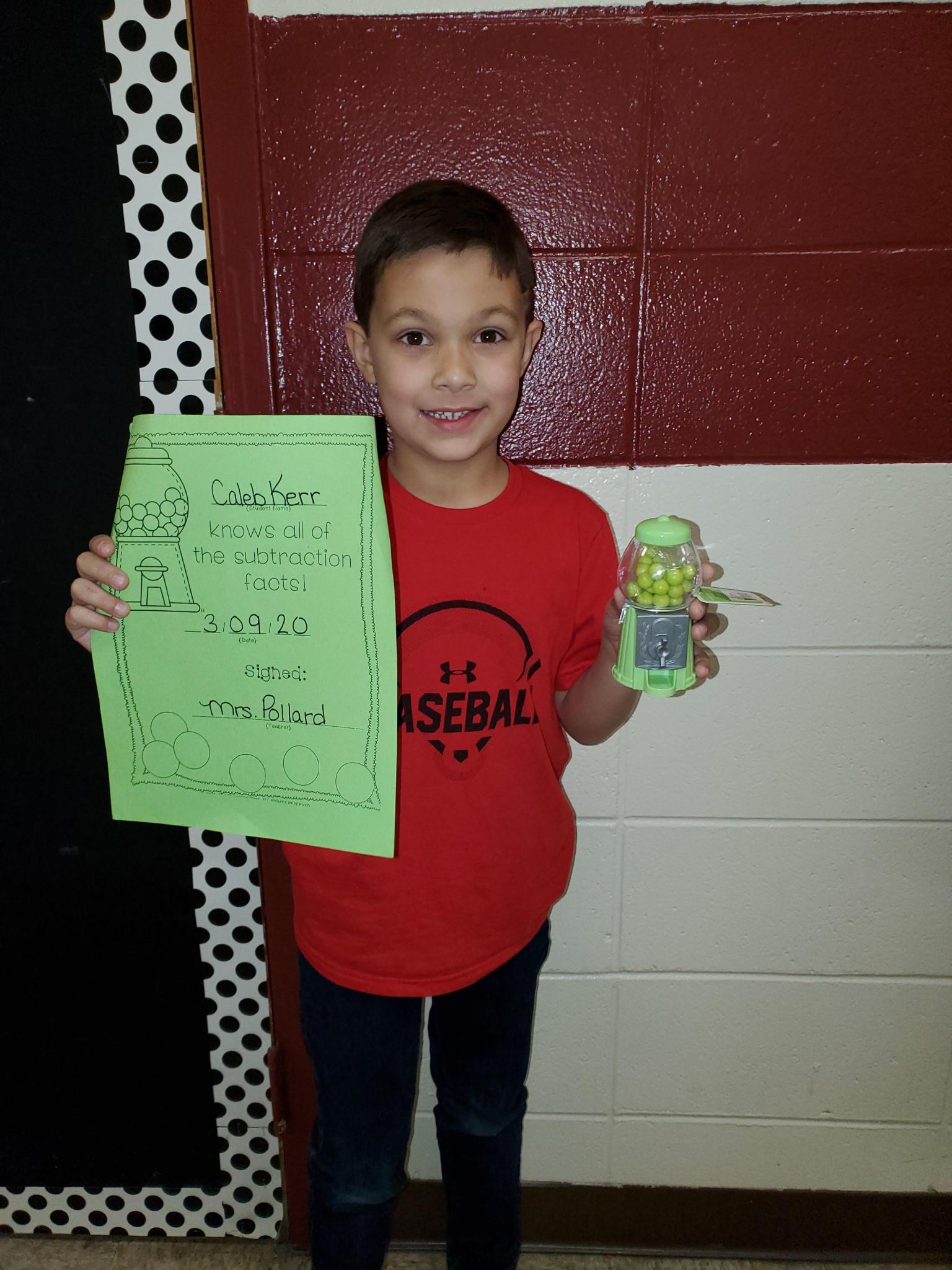 Kerr passes Math Facts - Eastern Times Register