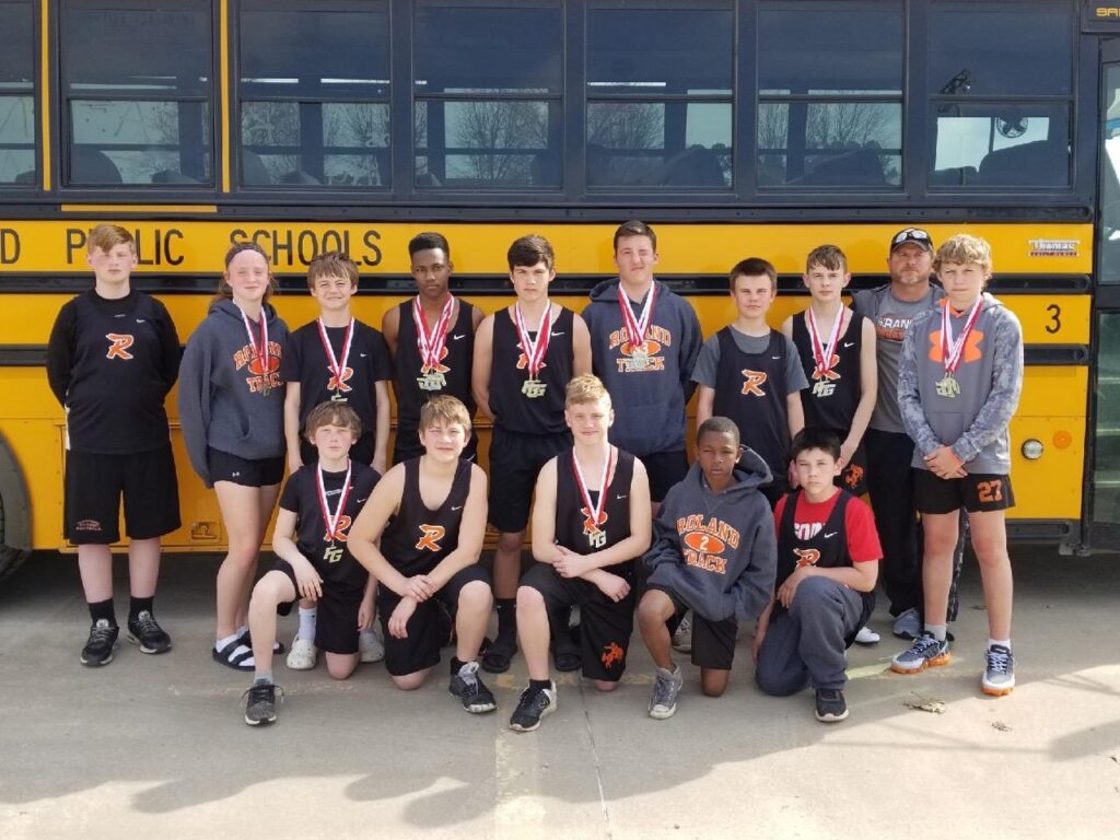 Roland Jr. High Tracksters Excel at Ft. Gibson Meet - Eastern Times ...