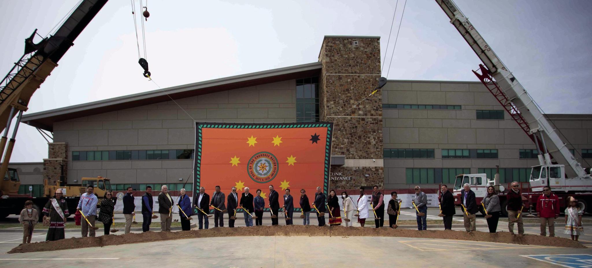 Cherokee Nation breaks ground on $400M new hospital - Eastern Times ...