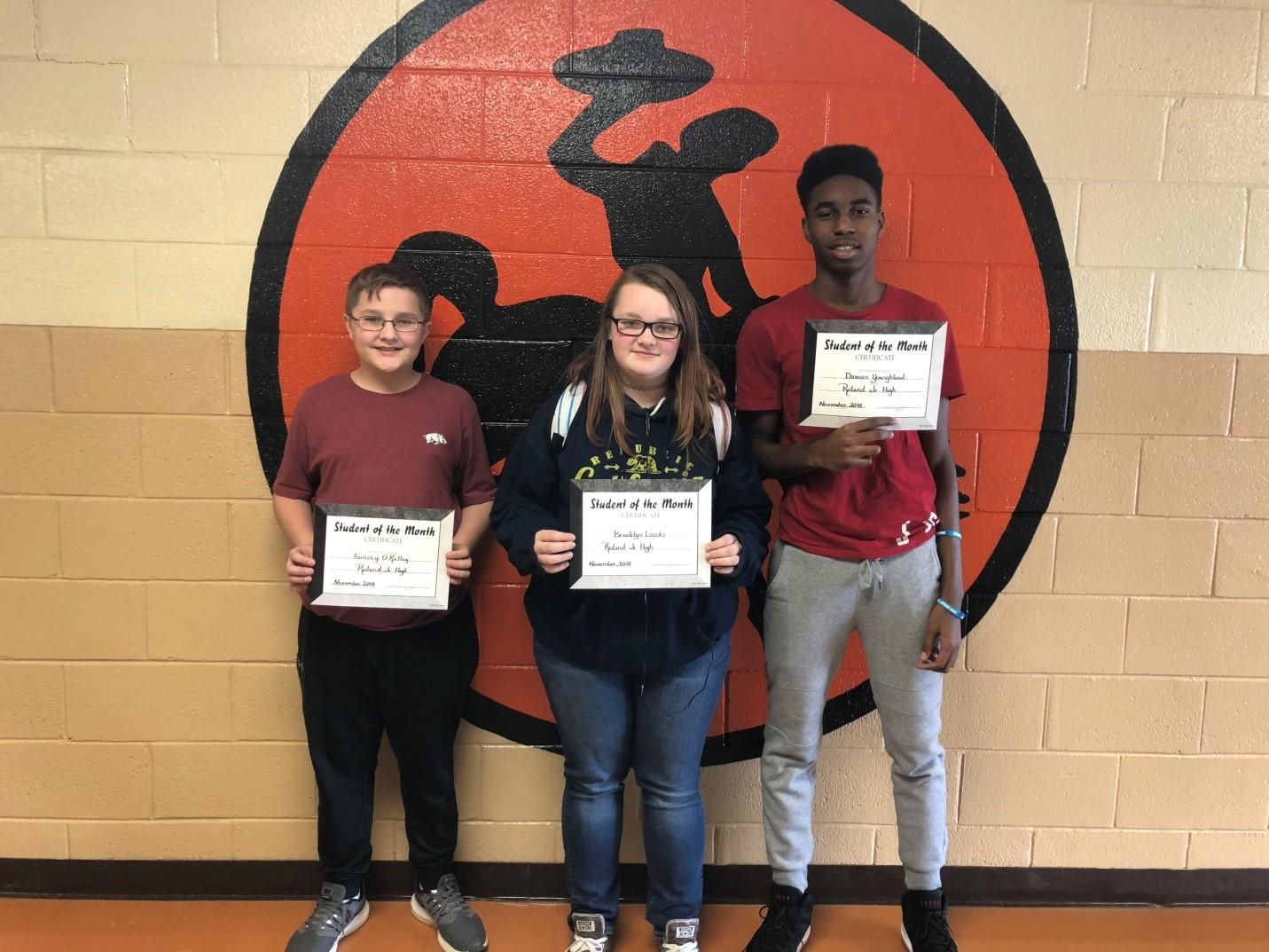 RJHS Students of the Month - Eastern Times Register