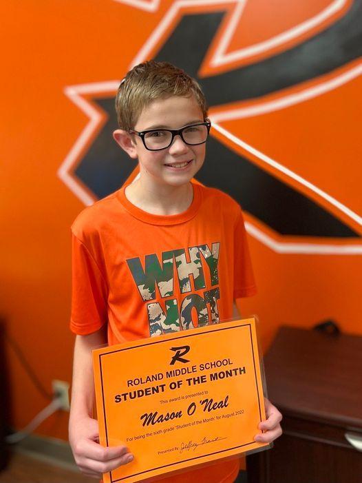 RMS August Students of the Month - Eastern Times Register