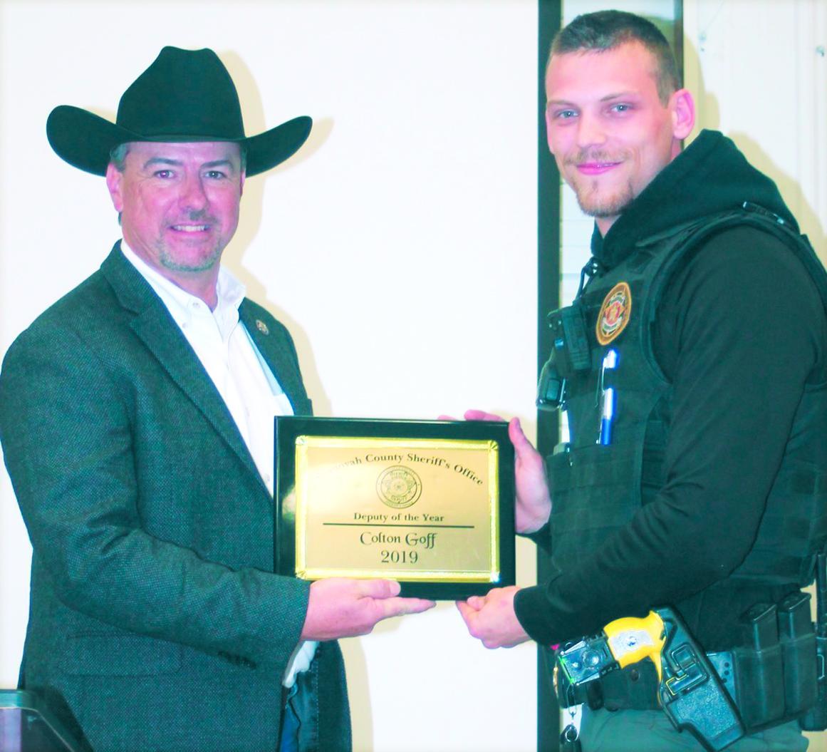 Sheriff Lane Hands Out Annual Awards at Banquet - Eastern Times Register