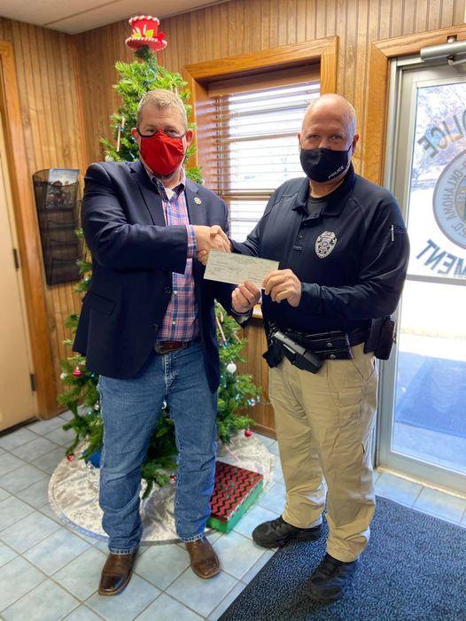 Roland Police Department gets drug seizure dollars from DA - Eastern ...