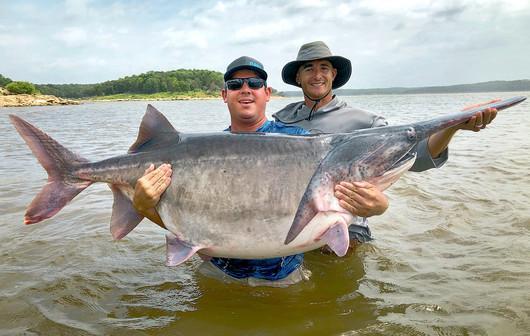 Edmond Angler Snags World Record Paddlefish - Eastern Times Register
