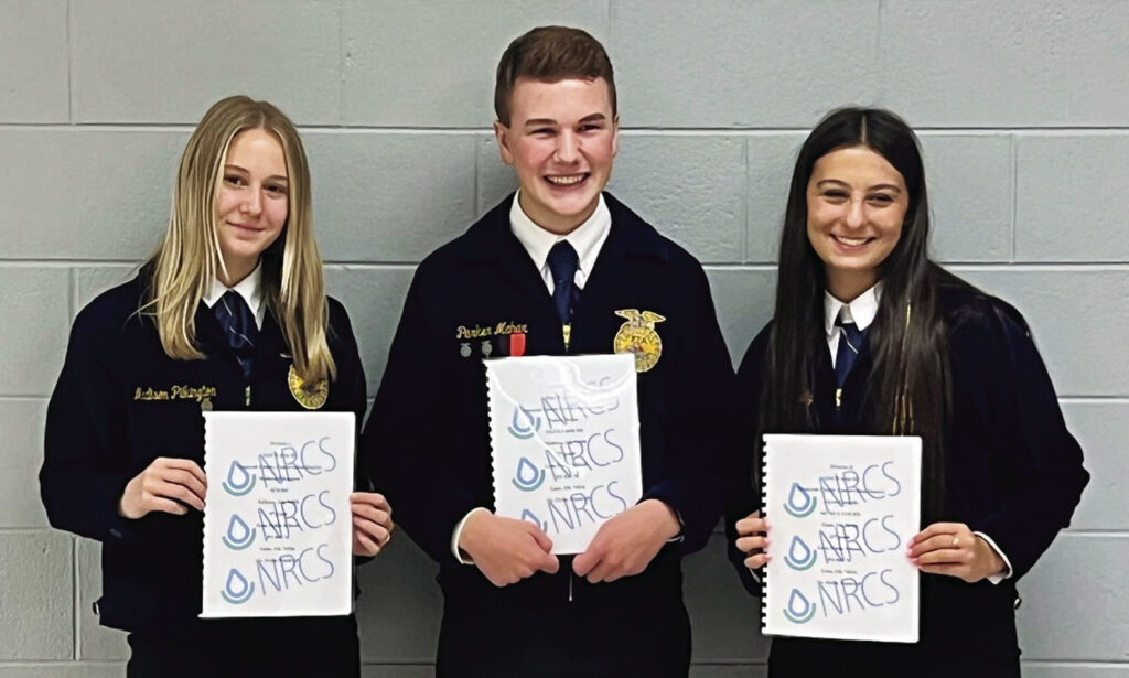 Gans FFA members attend speech contest - Eastern Times Register