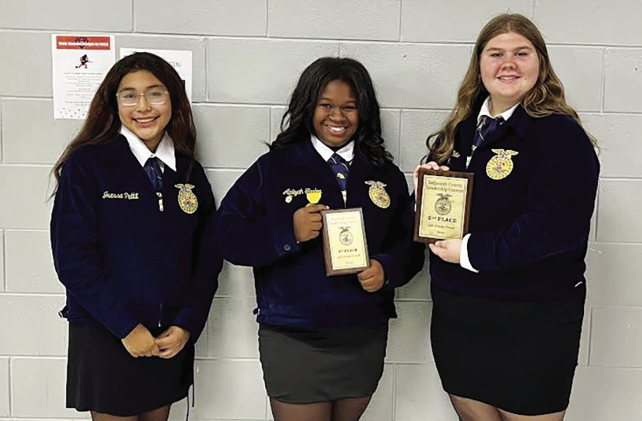 Gans FFA members compete in Creed Speaking - Eastern Times Register