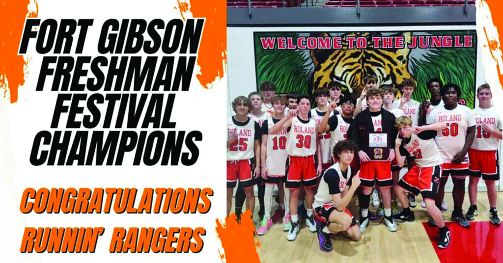 A big shoutout to the Roland Freshman Runnin’ Rangers basketball team ...