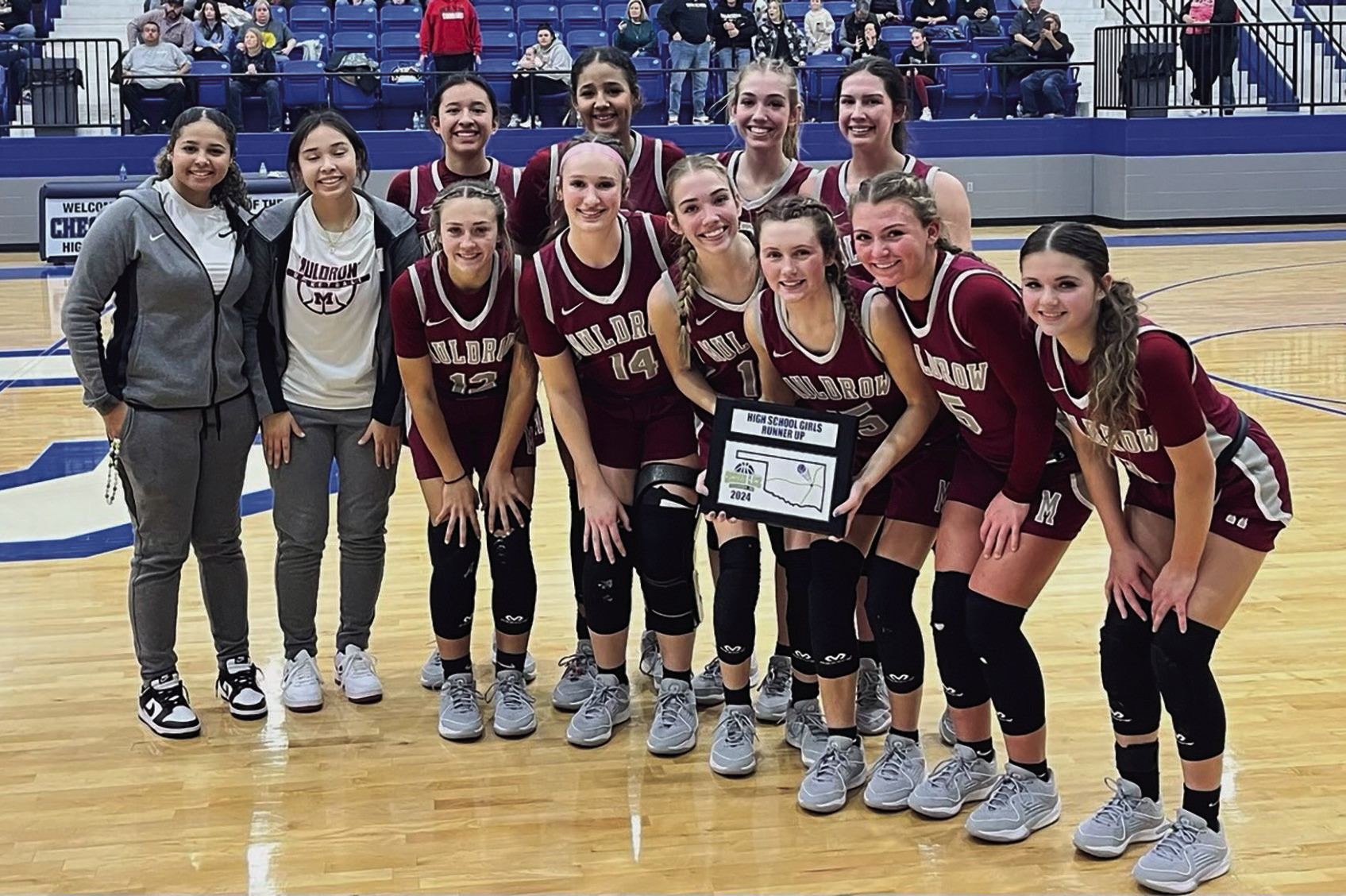 Muldrow girls runners-up at Checotah Crossroads Tournament; Bulldogs ...