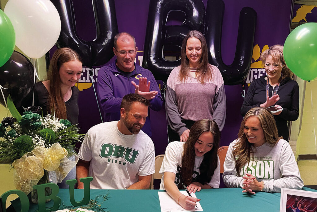 Central senior cheerleader signs with OBU pom/dance team - Eastern ...