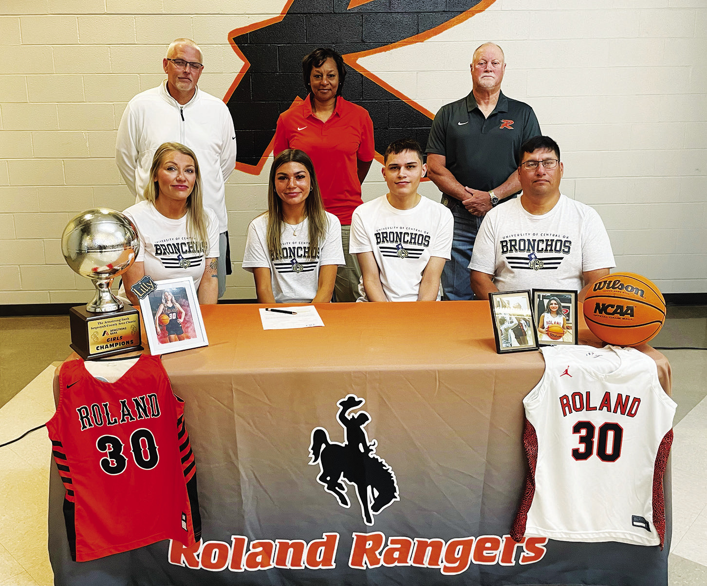 Roland basketball player signs with UCO - Eastern Times Register