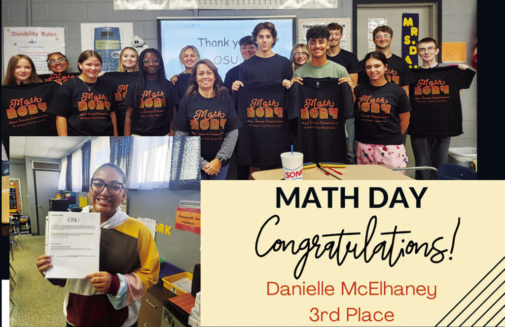 Achievements at OSU Math Day - Eastern Times Register
