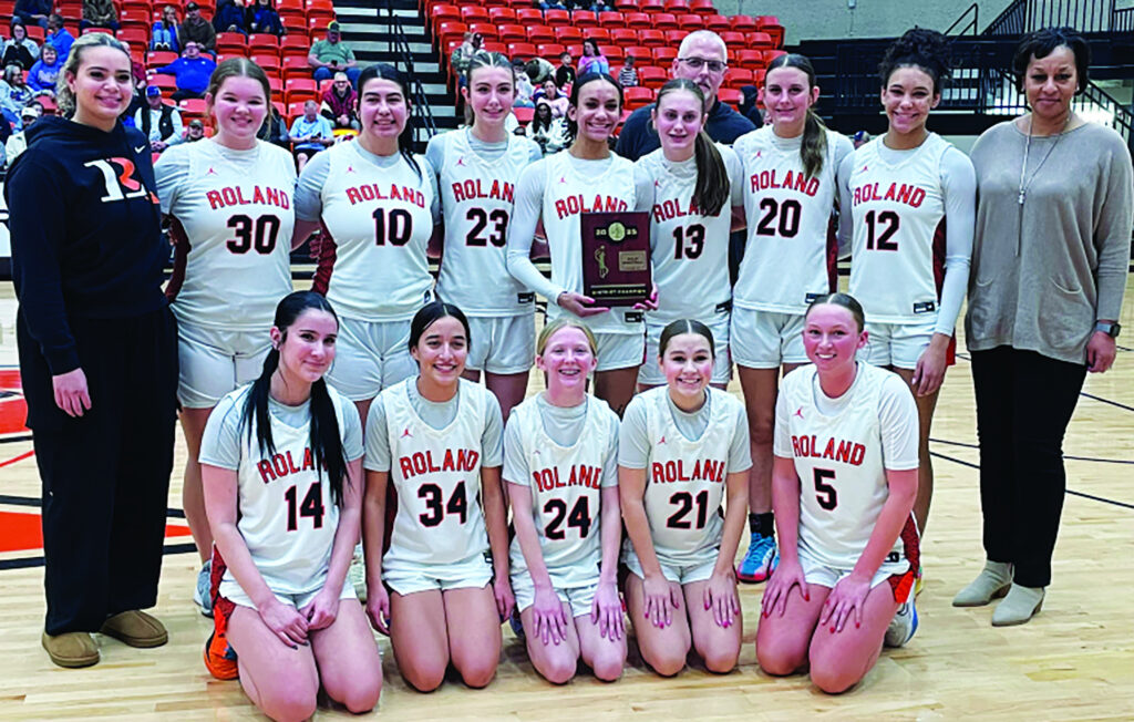 Roland basketball teams sweep Antlers for district championships ...